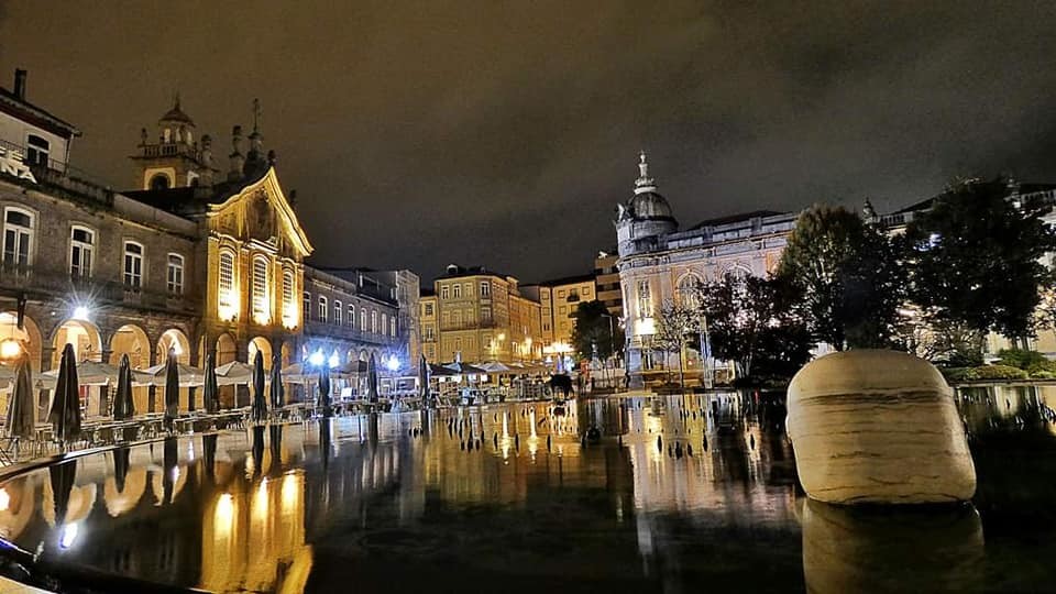 BRAGA: CENTRO HISTÓRICO À NOITE NA OBJECTIVA DE FERNANDO ARAÚJO ...