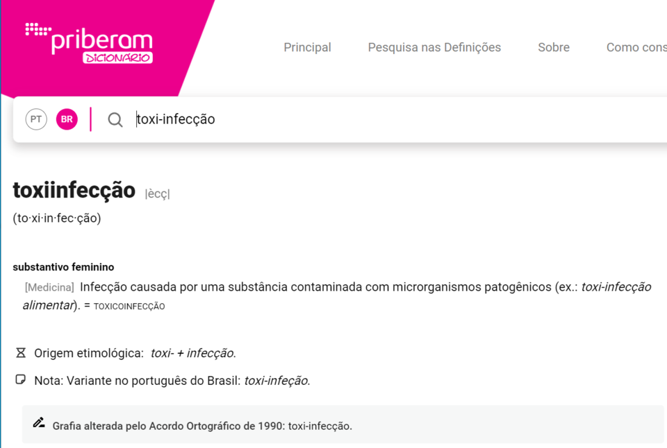 Ou é impressão minha ou o Dicionário Priberam não mudou apenas de ...
