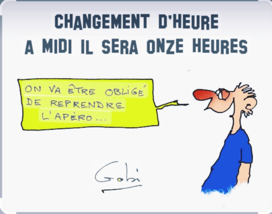 MUDANÇA DE HORA - As Nossas Voltas