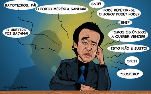 As lamúrias do Vitinho - HenriCartoon